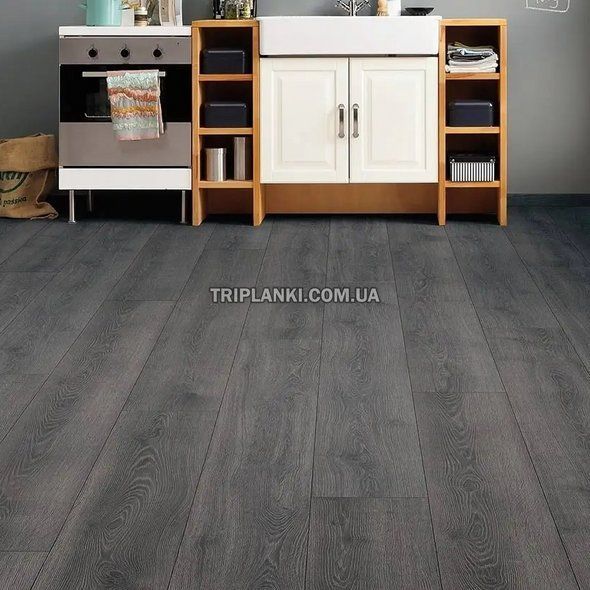 Ламінат HARO Oak Contura Black 541554 Aqua Gran Via Клас 33 товщина 8 ...